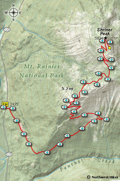 Shriner Peak Hike